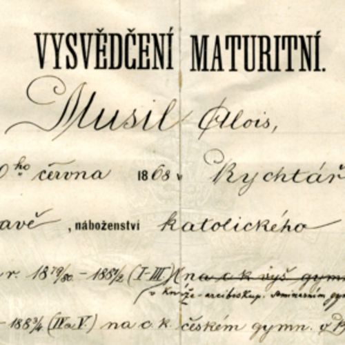 Alois Musil a počátky orientalistiky v Československu